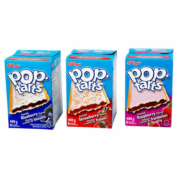 Kellogg's Pop-Tarts Jumbo Variety Pack, 24 count, 1.2kg – FillMyFridge.ca
